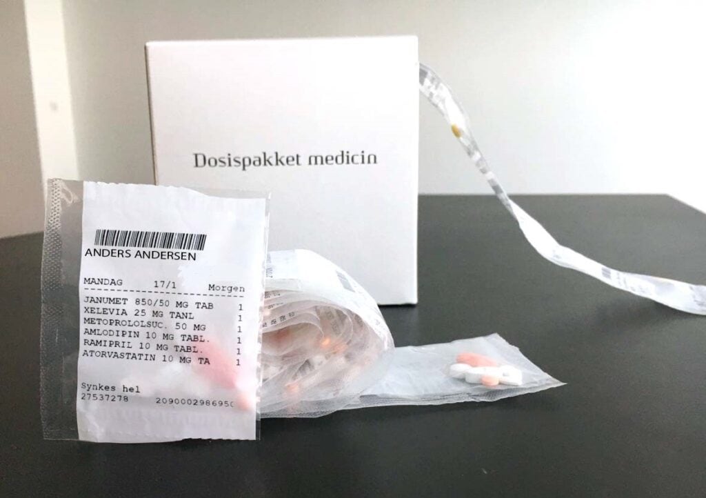 50.000 borgere på dosispakket medicin - MedCom
