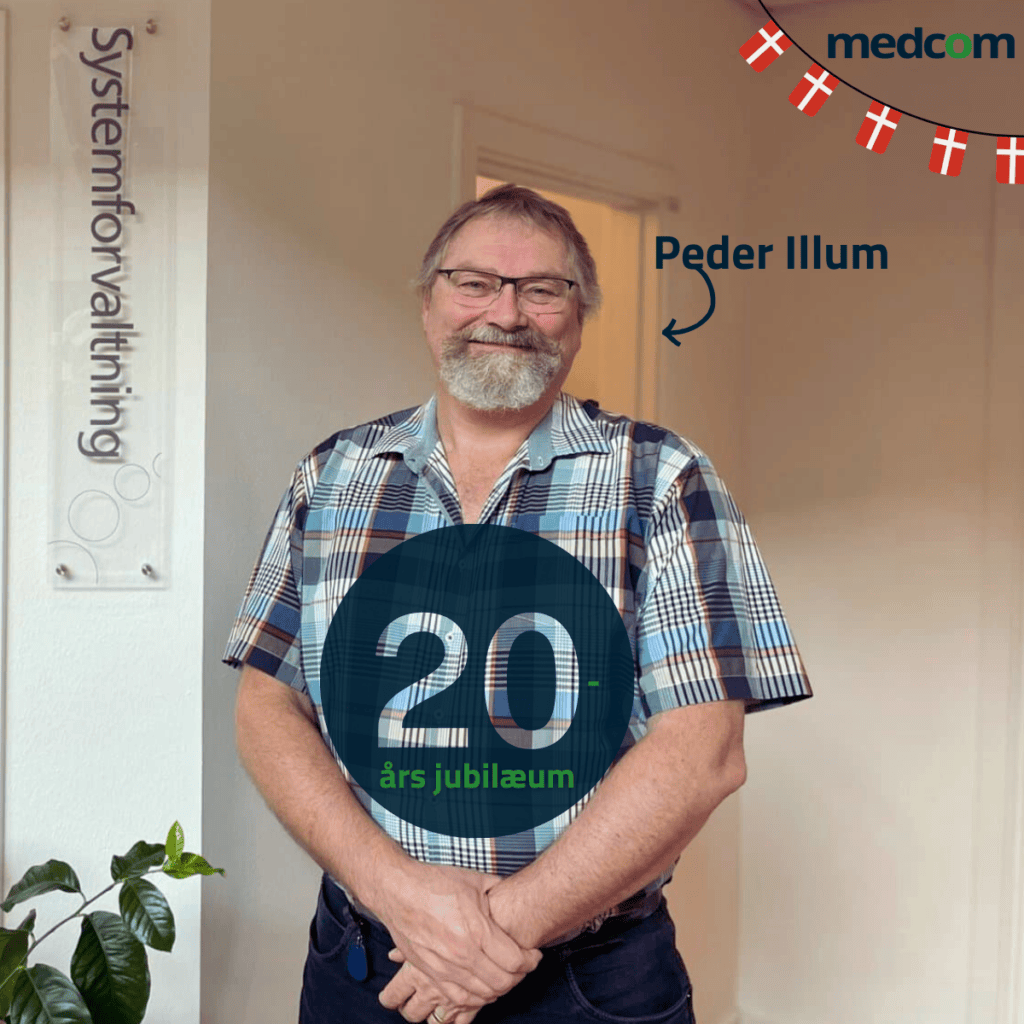 Peder Illum har 20-års jubilæum - MedCom